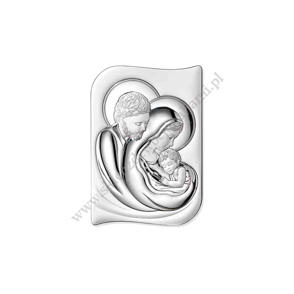 ŚWIĘTA RODZINA - OBRAZKI SREBRNE - B2118